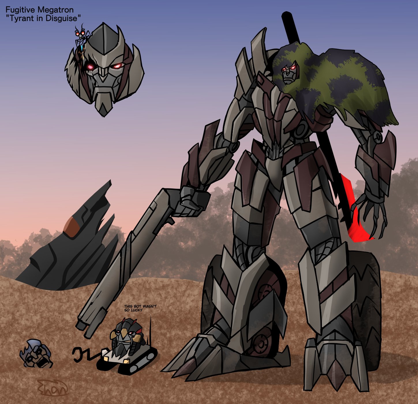 Transformers 4 New Megatron