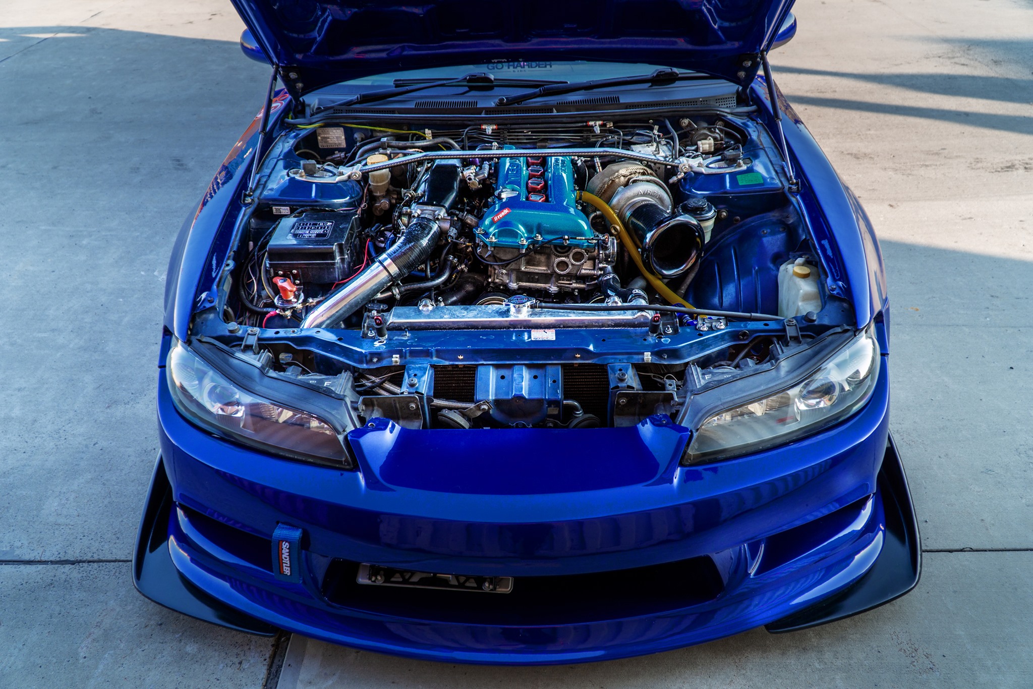 Blue Nissan Silvia S15 Displayed In The Elite Showcase, 45% OFF