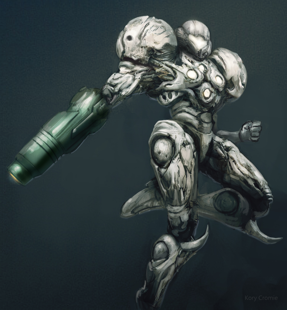 Silver Suit Samus Calypso Customs Metroid Light Suit Samus Aran Custom