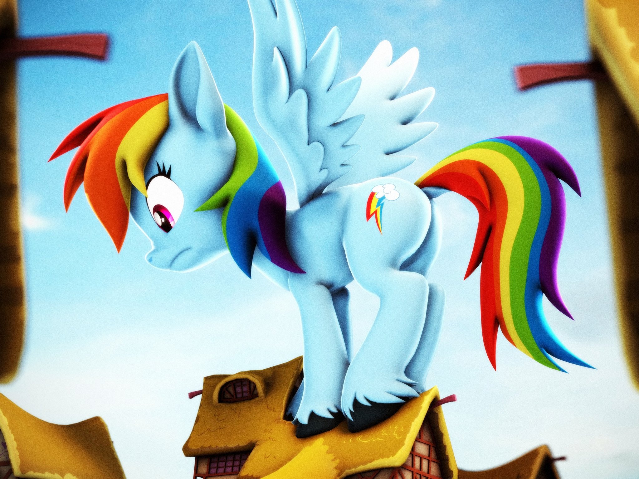 Rainbow Dash Flank Rainbow Dash Flank