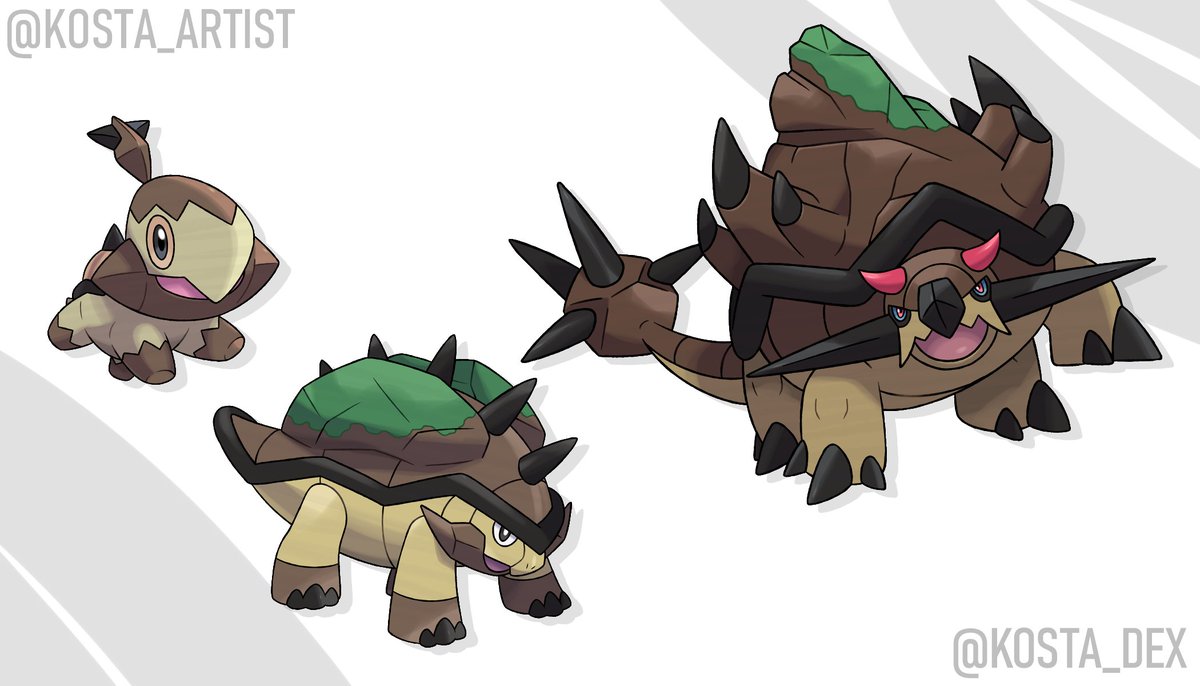 Torterra Evolution Chart