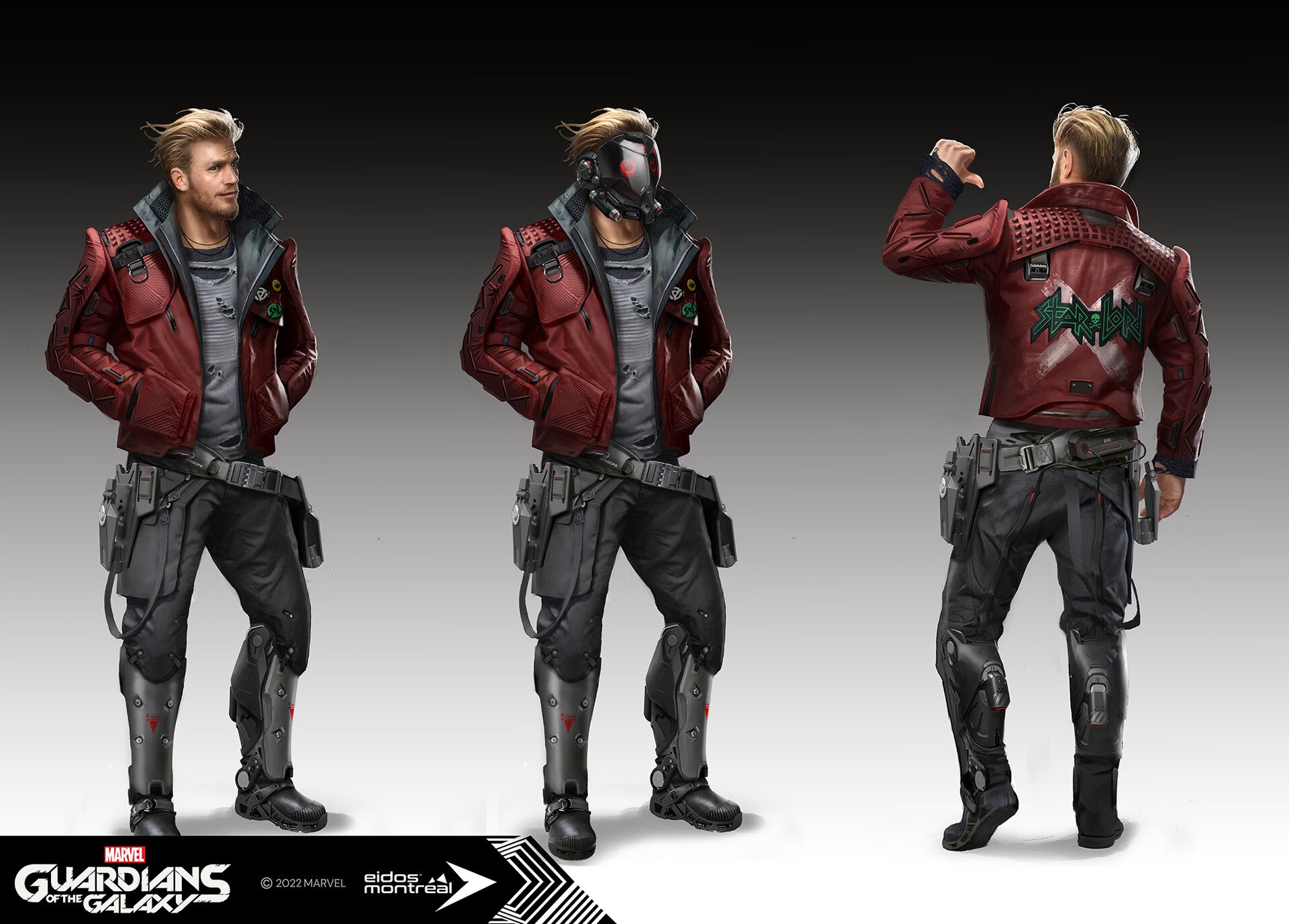 Guardians Of The Galaxy Concept Art Star Lord
