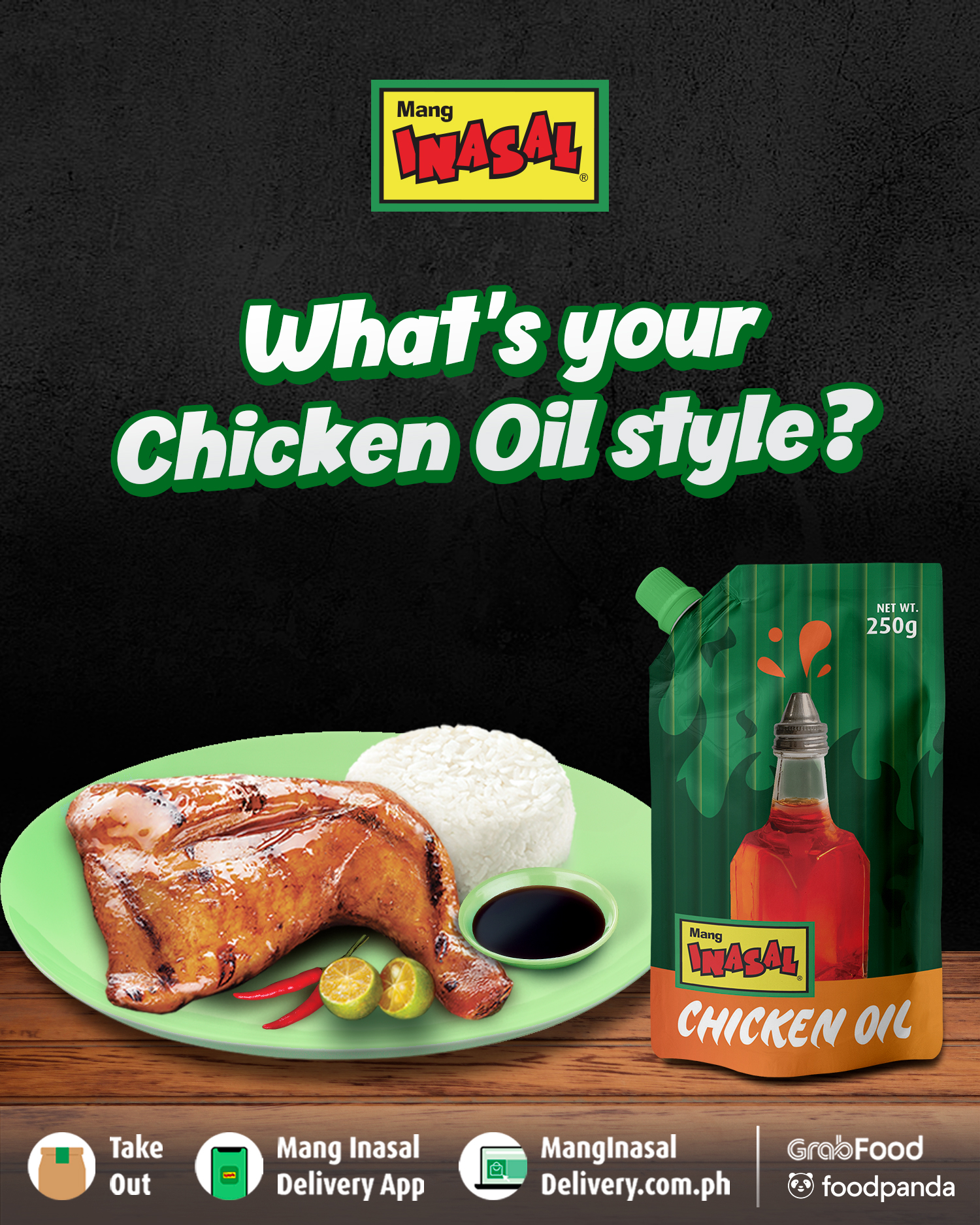 Mang Inasal Chicken Oil