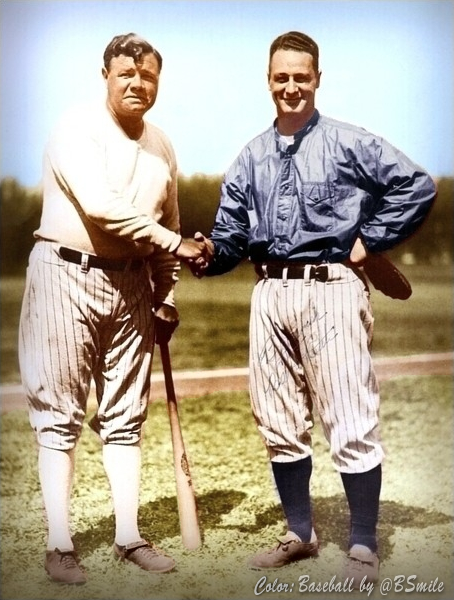 Lou Gehrig In Color