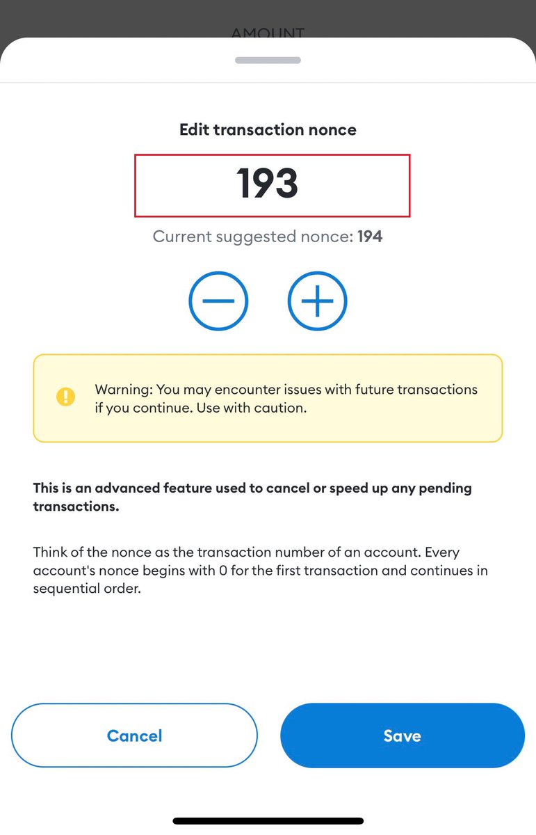 🧵 Cancelling a transaction with Nonce People have different reasons for ...