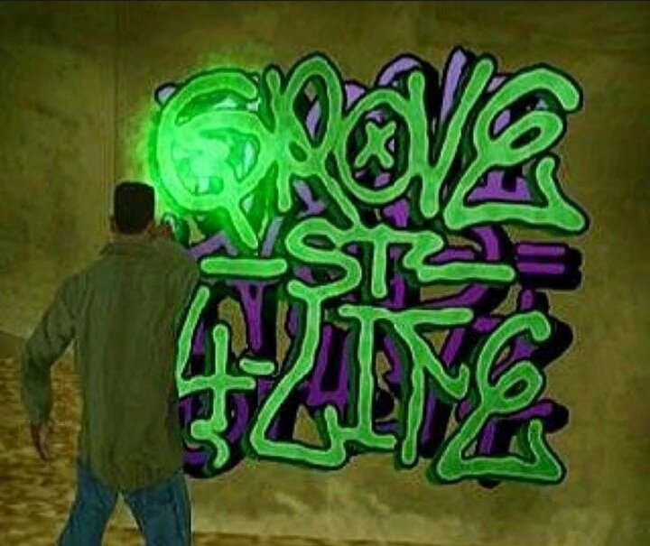 Grove Street Graffiti