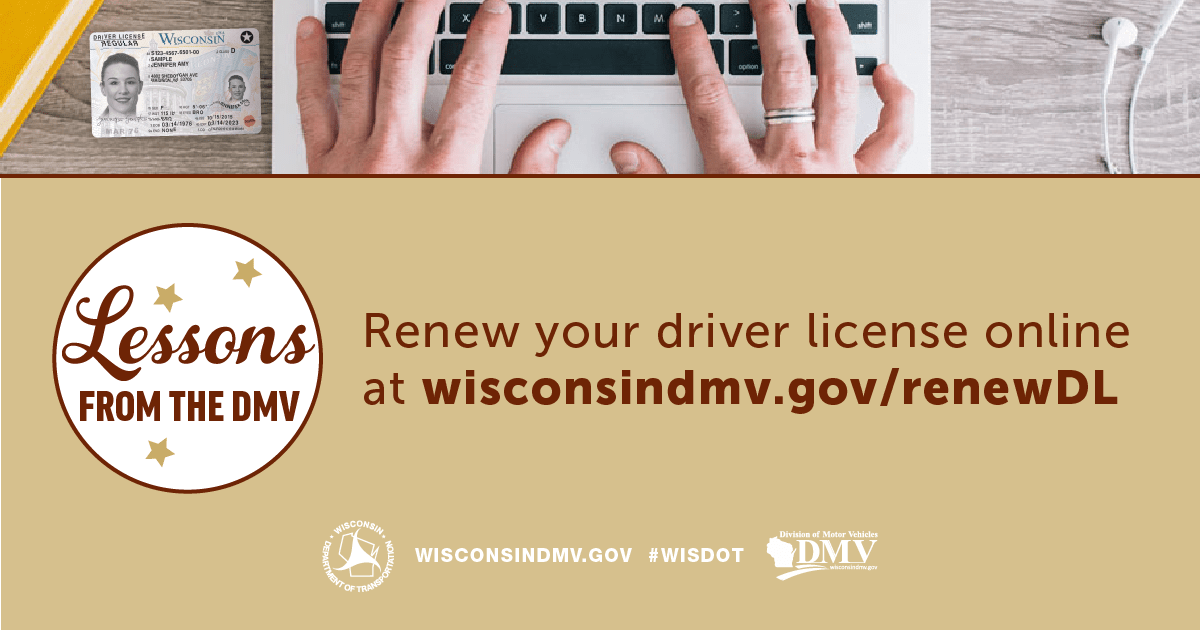 Wisconsin DOT On Twitter DYK You Can Renew Your Driver License Up To wisconsin-dot-on-twitter-dyk-you-can-renew-your-driver-license-up-to
