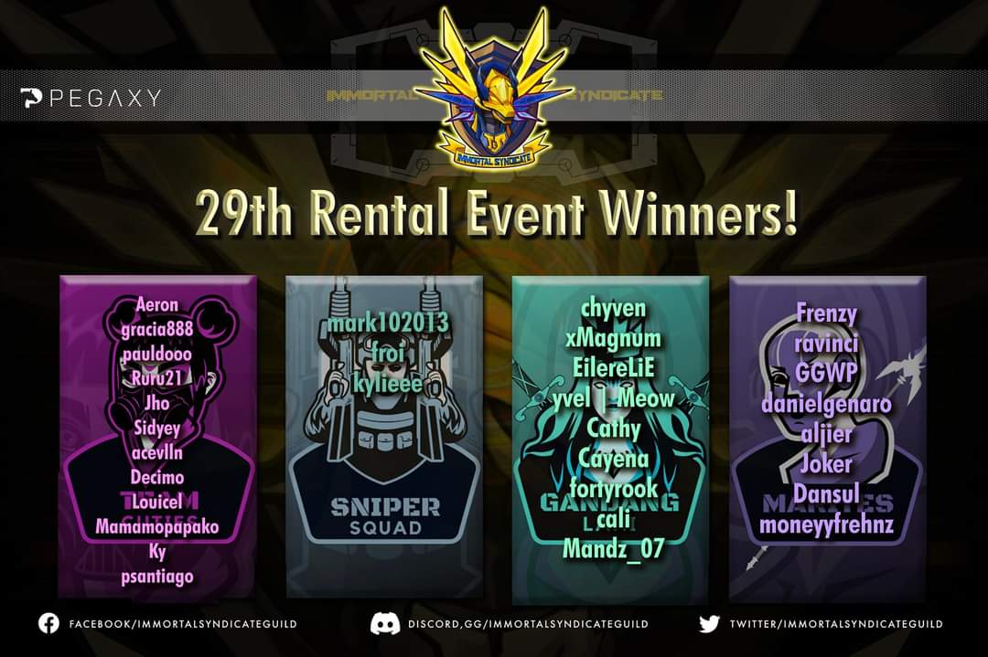 Immortal Syndicate Guild (@ImmortalSynG) | Twitter