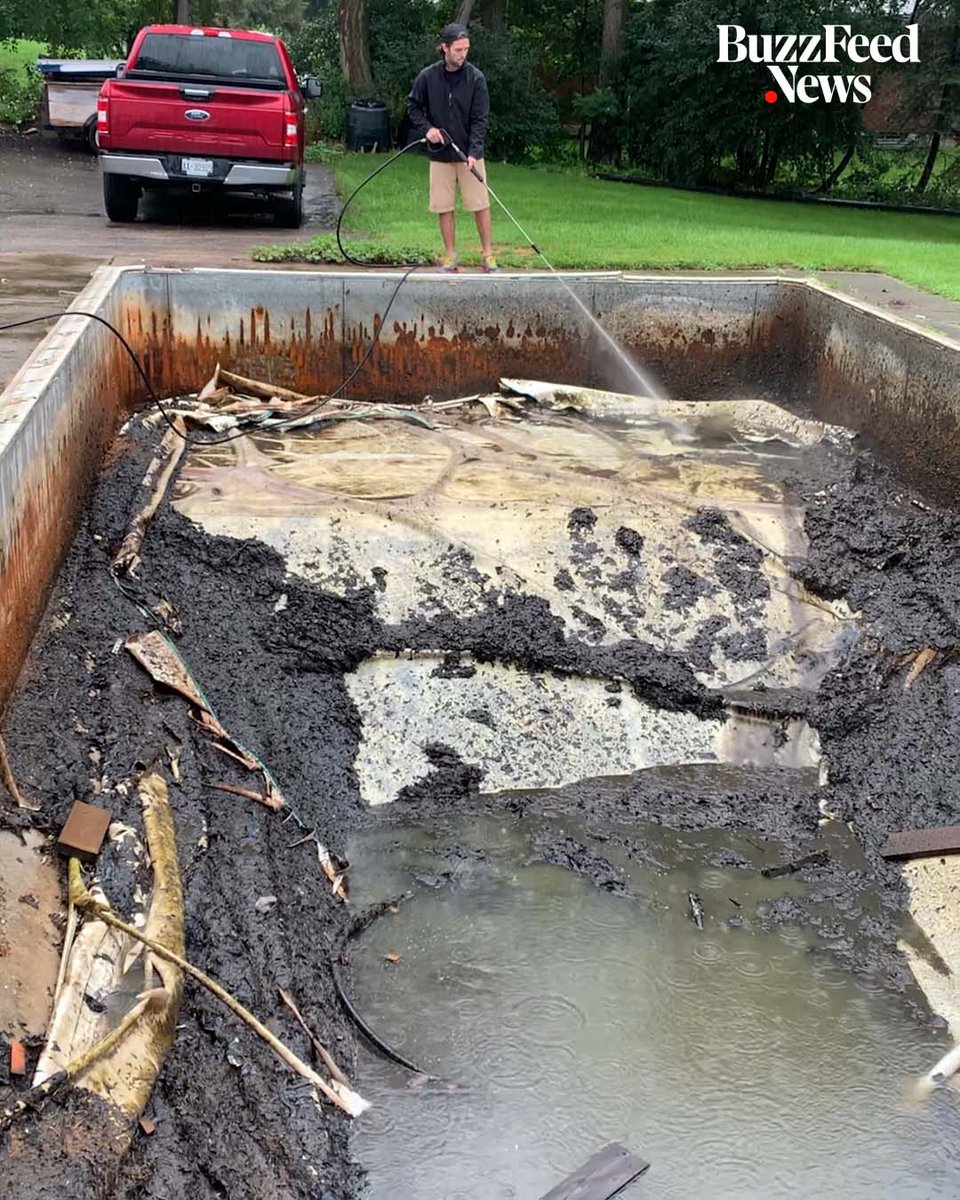 This couple overhauled their neglected in-ground pool and made it ...