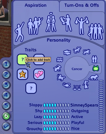 simney on Twitter: "My DREAM personality system in The Sims would be a ...