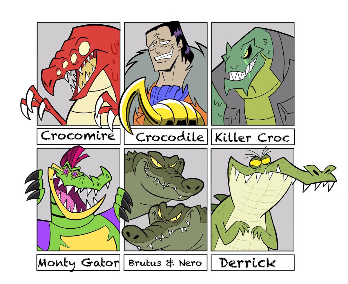 「Time for MORE crocodiles! 」RoyCartoons🐊の漫画