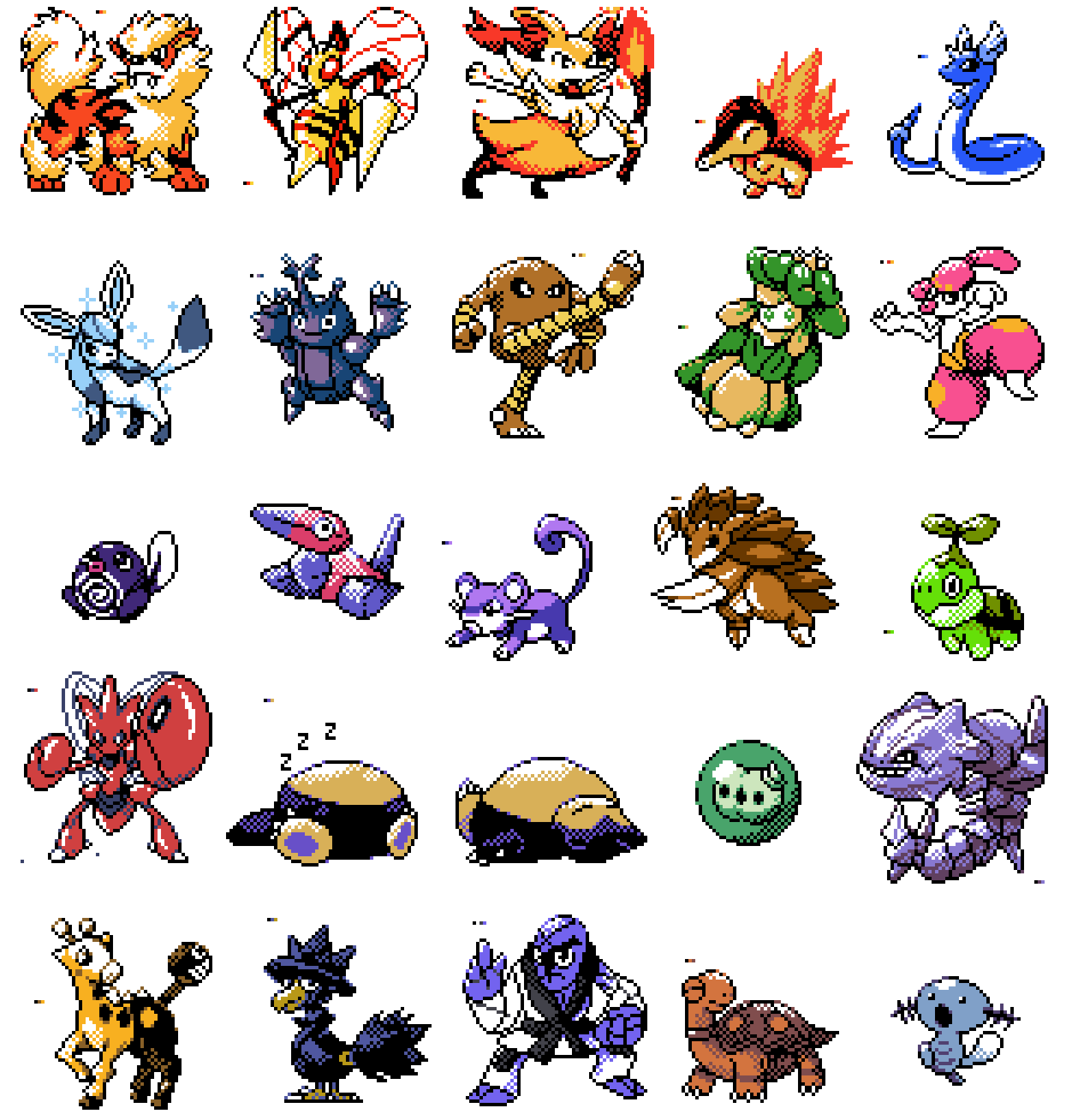 All Pokemon Sprites