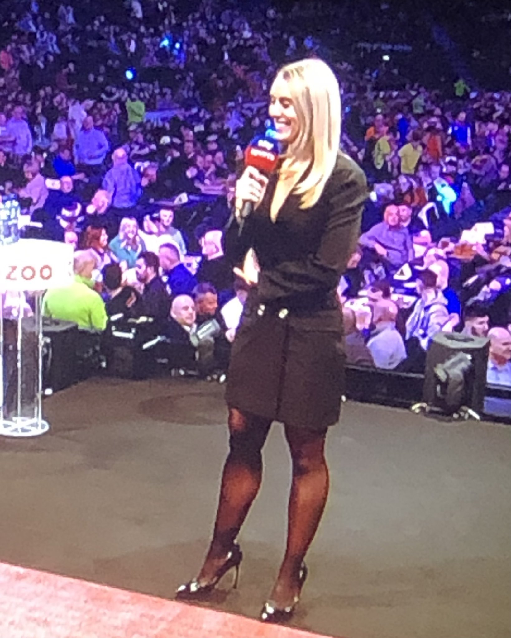 Emma Patton sky darts - Stockings HQ television and media sightings ...