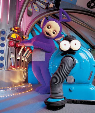 Teletubbies Noo Noo Tinky Winky Teletubbies 8 Zoll Tinky Winky Sound