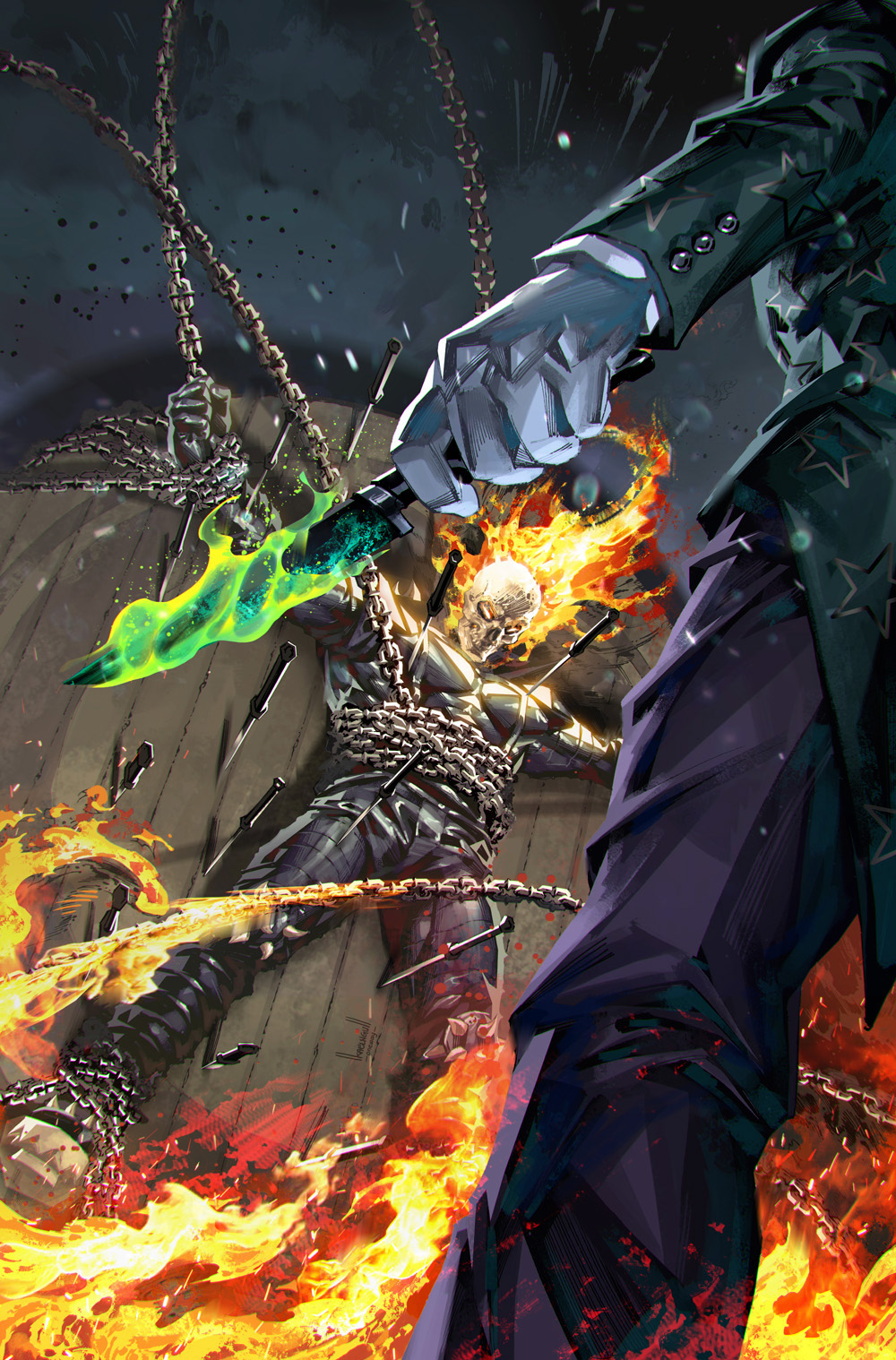 Ghost Rider Green Fire