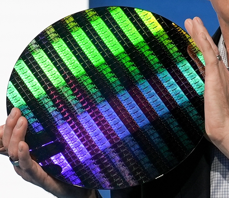 Intel Silicon Wafer