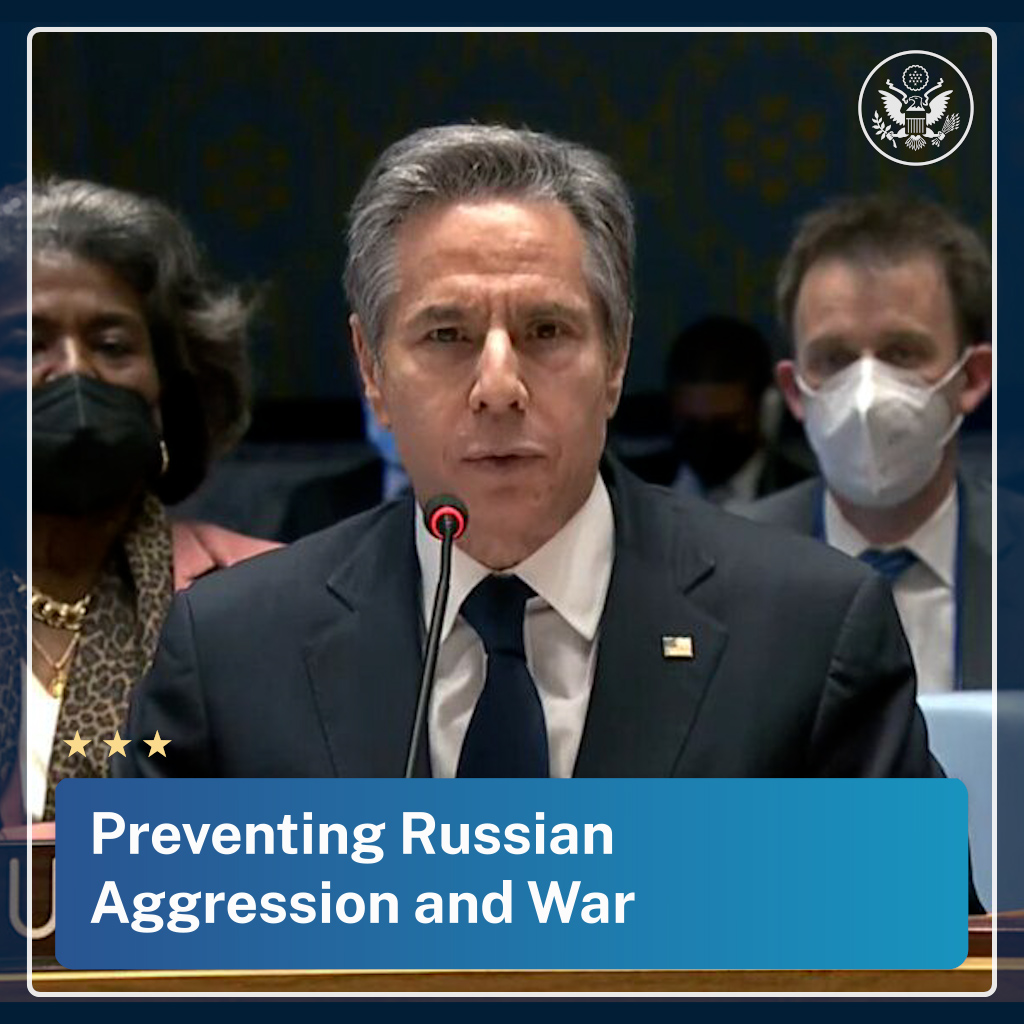 Department Of State On Twitter Secblinken Before The Un Security