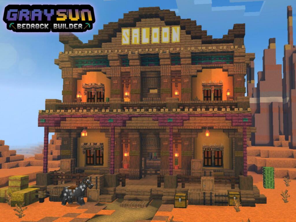 Minecraft Mesa House
