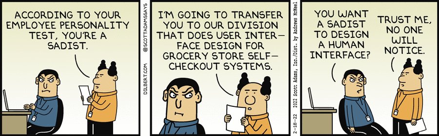 New Employee Dilbert