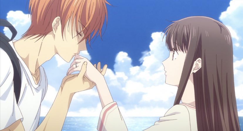 Kyo And Tohru Kiss