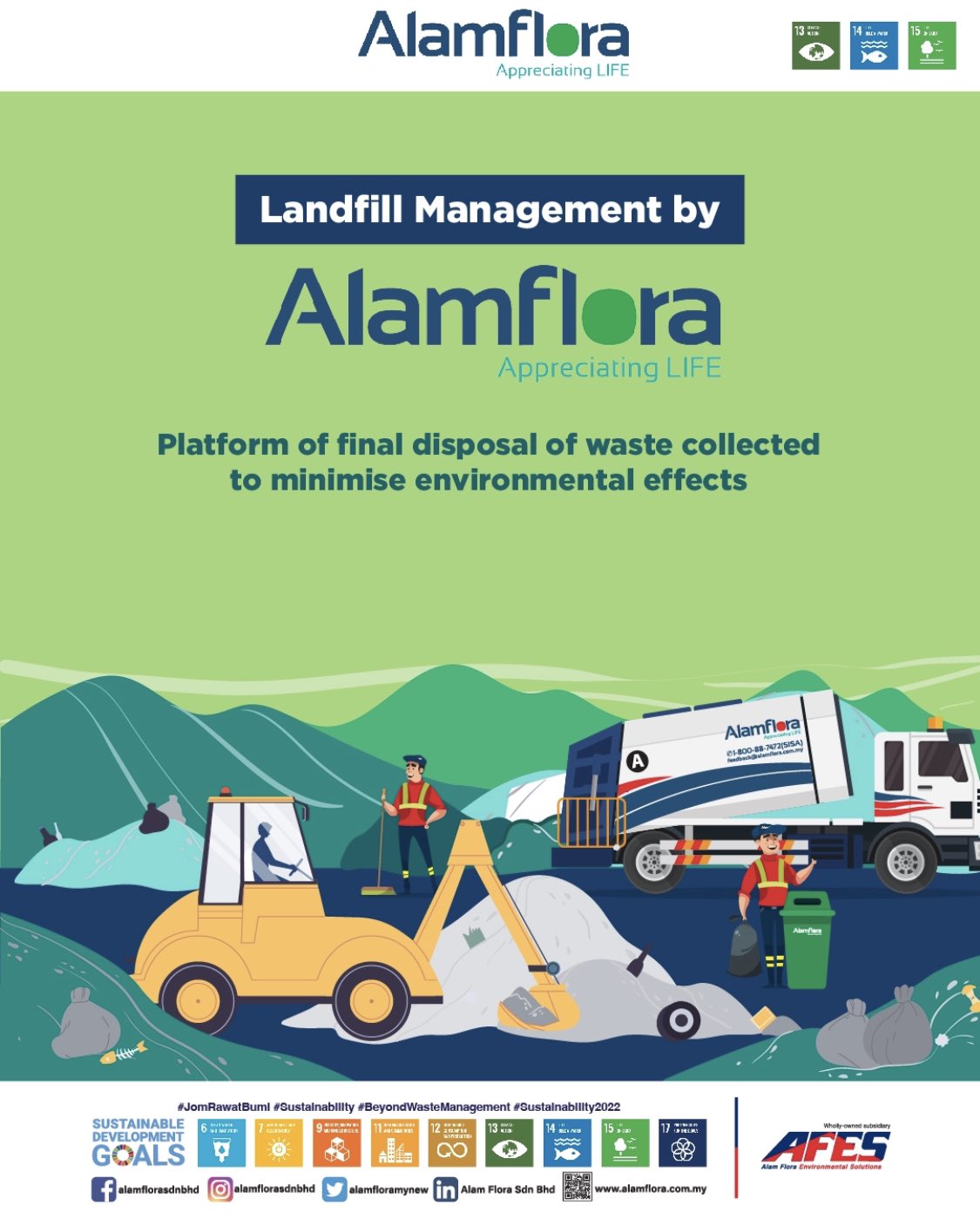 Alam Flora Logo Jawatan Kosong Di Alam Flora Sdn Bhd (DHES) Pelbagai