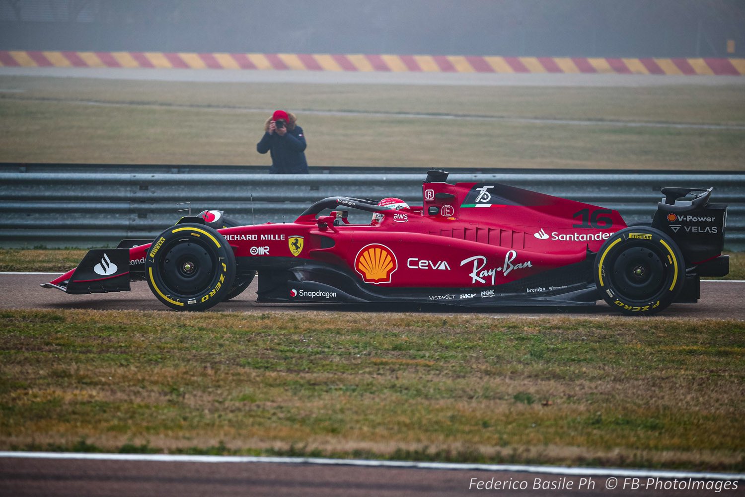 First images: Ferrari F1-75 car for 2022 F1 season makes its debut at ...