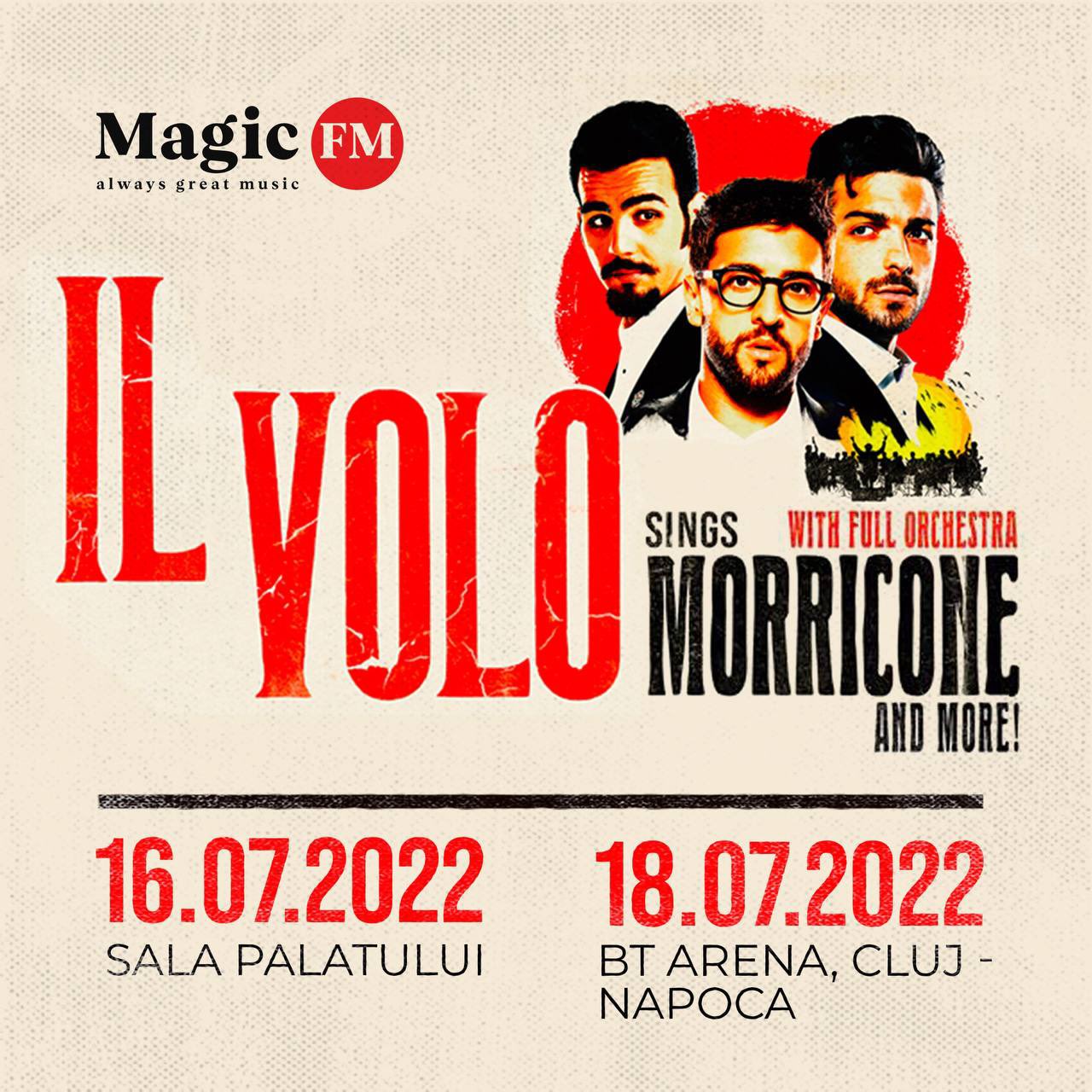 Il Volo American Tour 2022