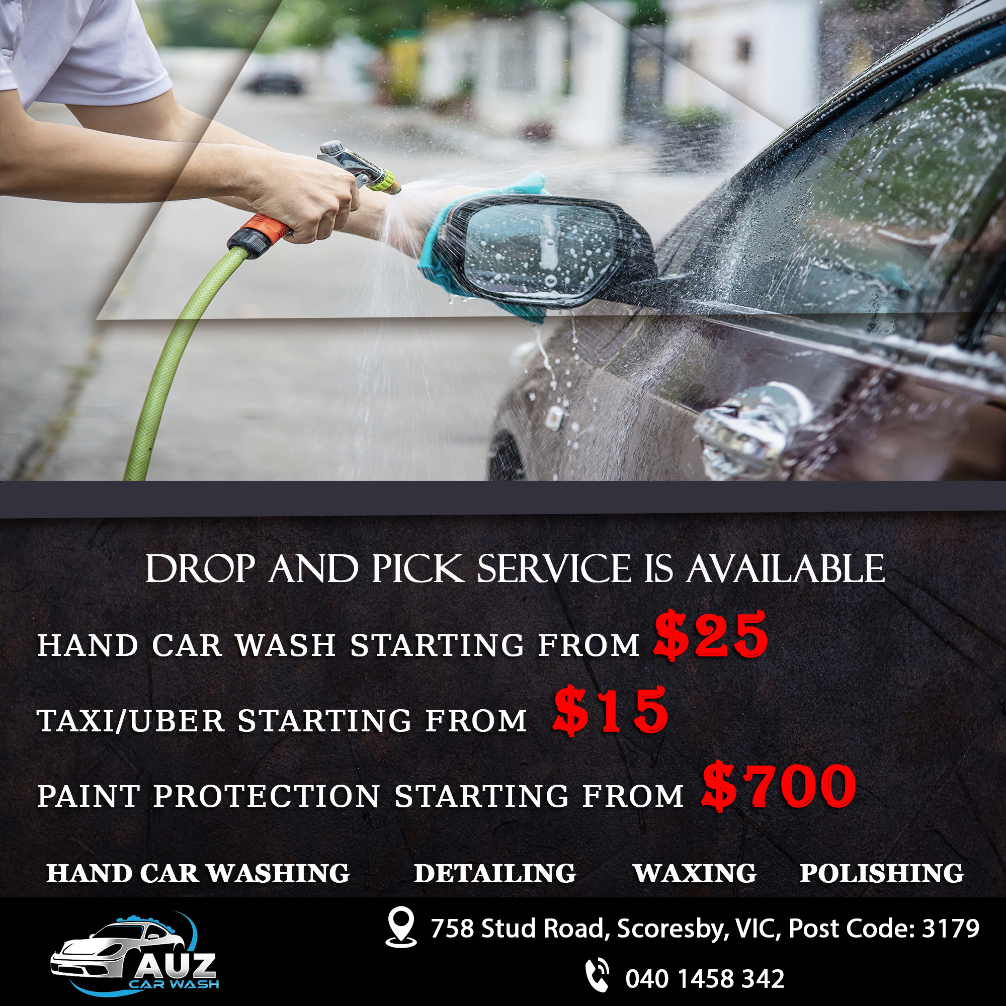 Car Buffing Quotes Free Car Detailing Price List Templates Venngage