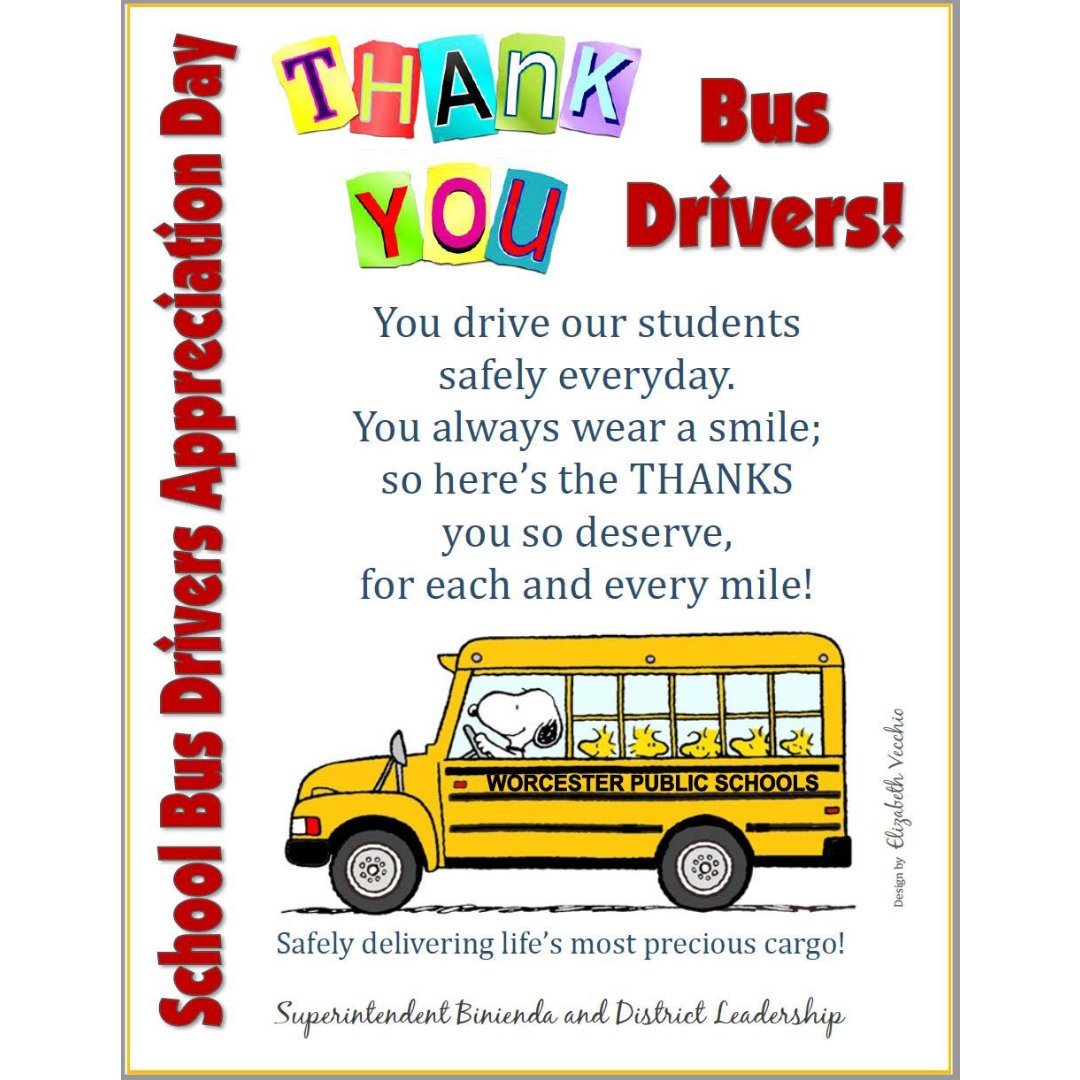 School Bus Driver Appreciation Poem School Bus Driver Survival Kit