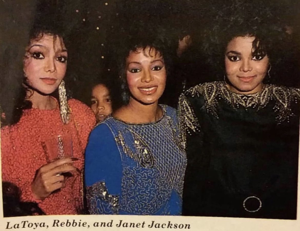 Latoya Jackson And Janet Jackson