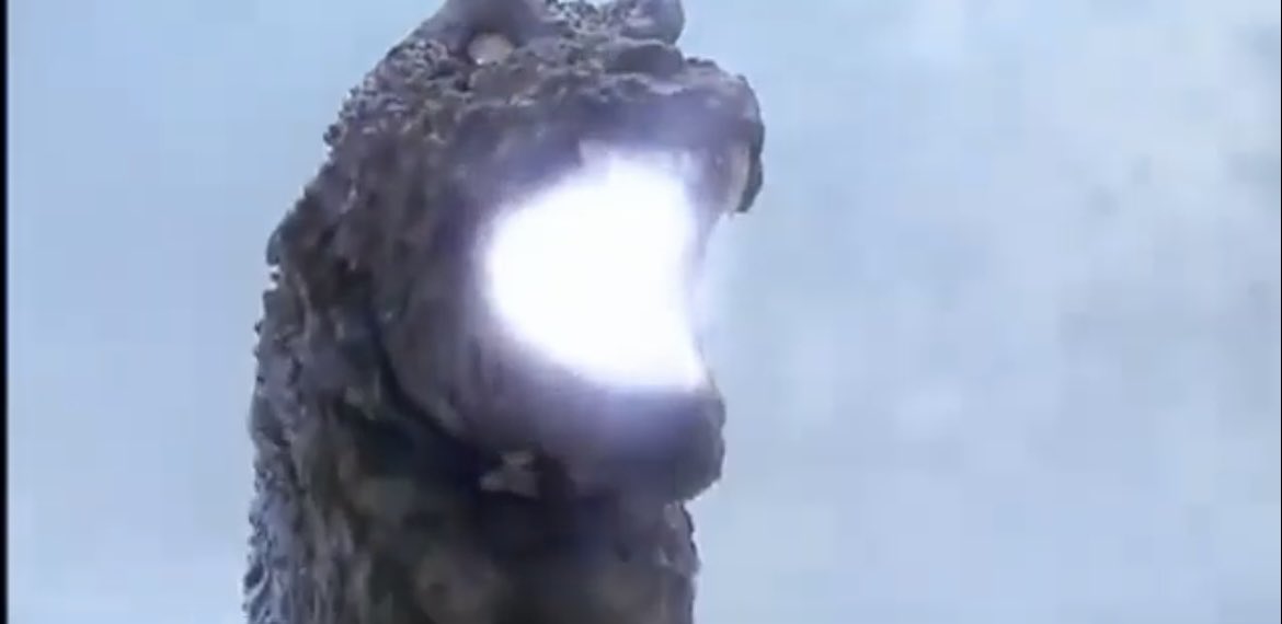 Godzilla 2022 Atomic Breath Gif
