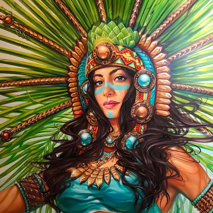 Aztec Princess Headdress