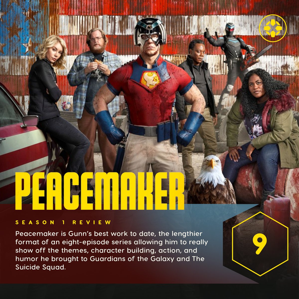 Peacemaker has a deep emotional core and pointed critiques that are ...
