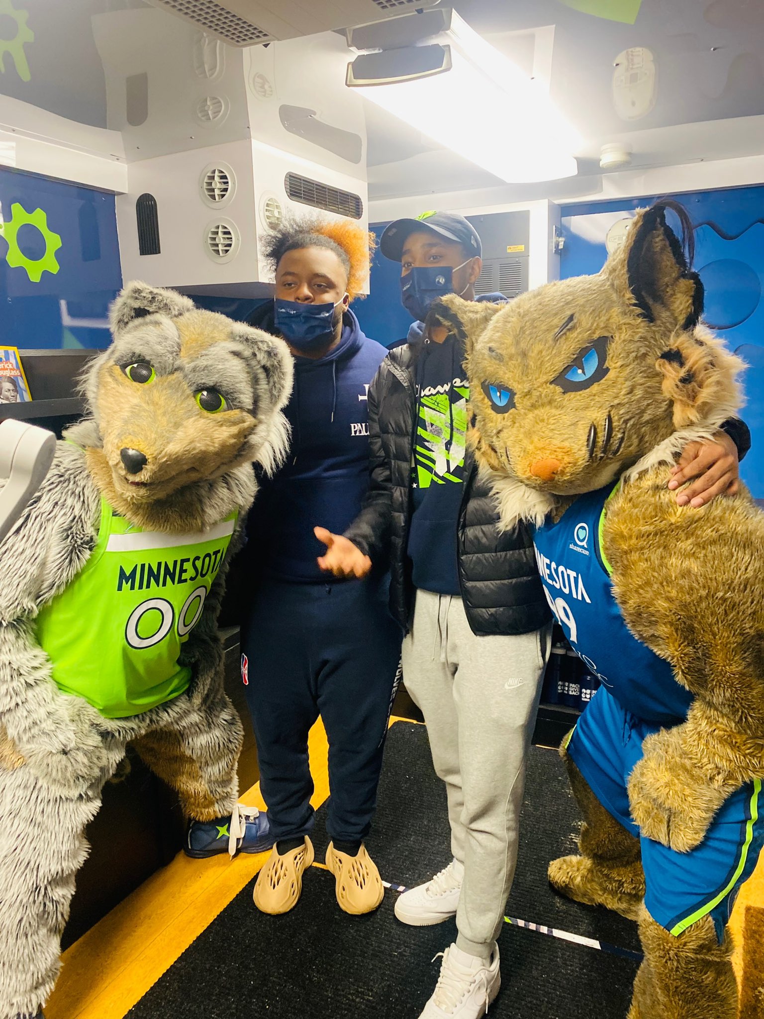 Timberwolves Mascot