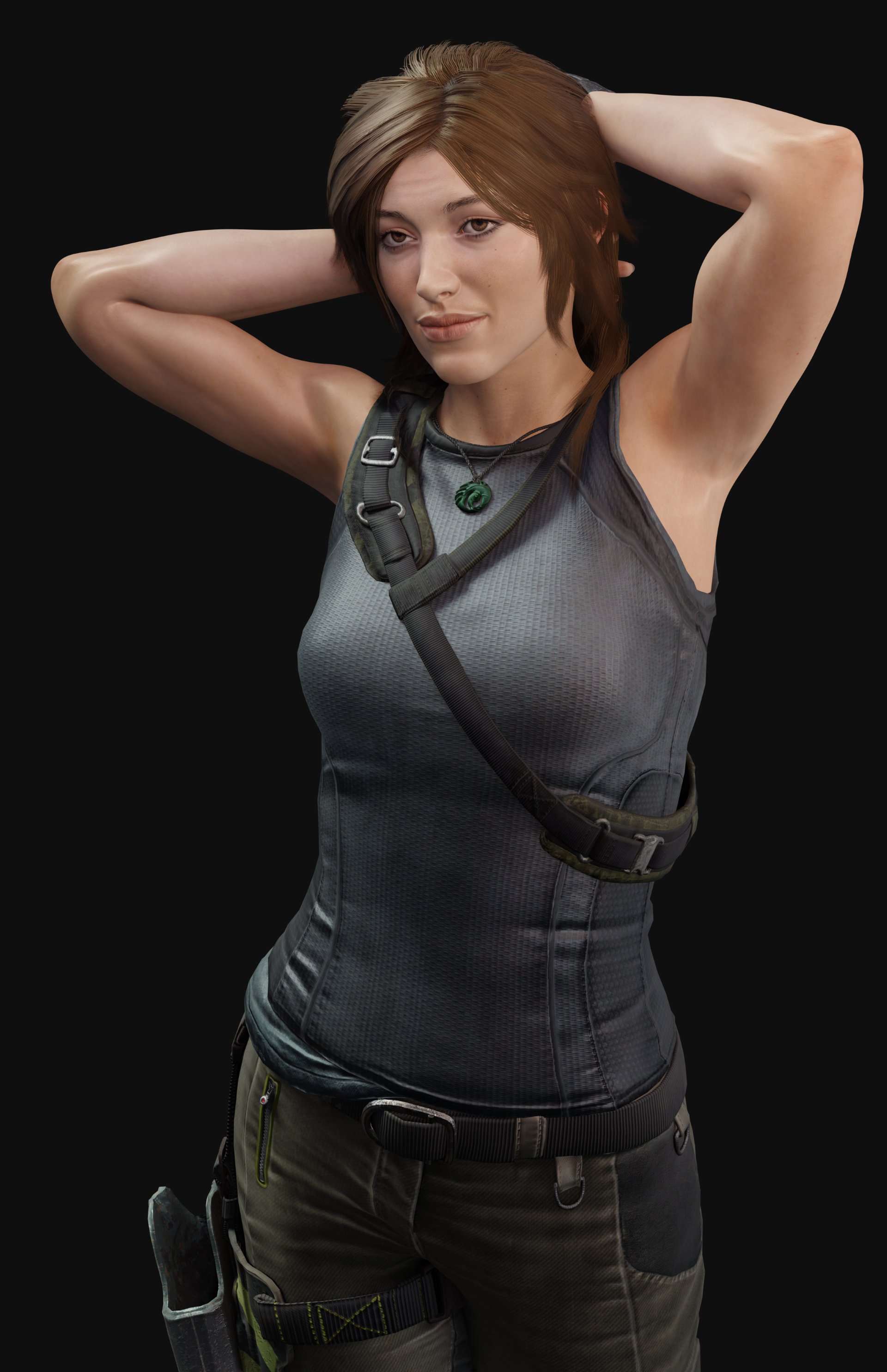 Tomb Raider 2022 Lara Croft Face Model