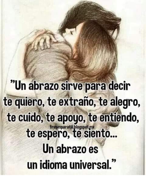 Abrazo Hug In Spanish