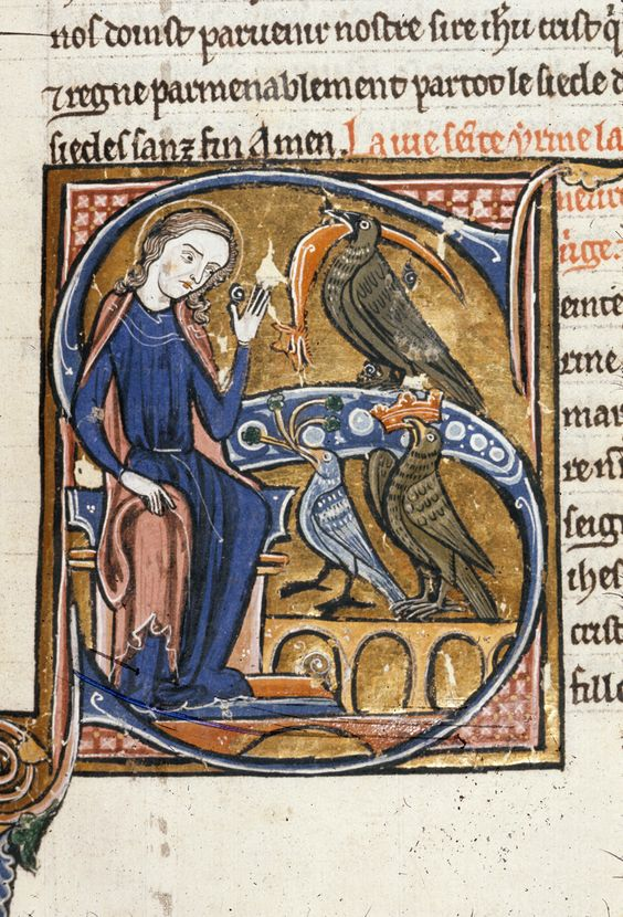 「Crows in medieval manuscripts I should re-draw. 」Isa // Lord of Crows ...