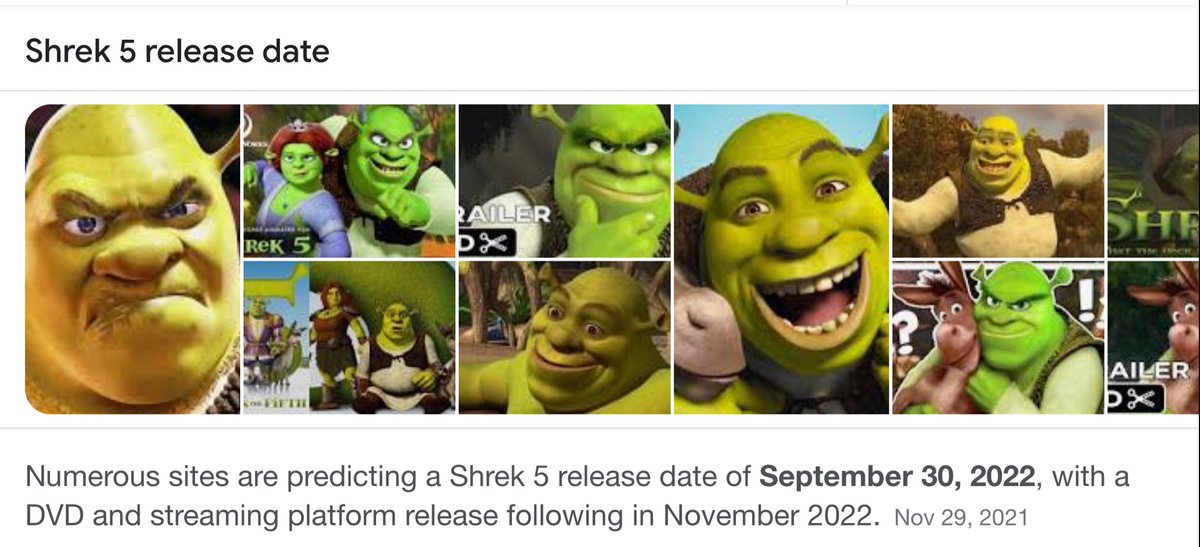 Shrek 5 2022