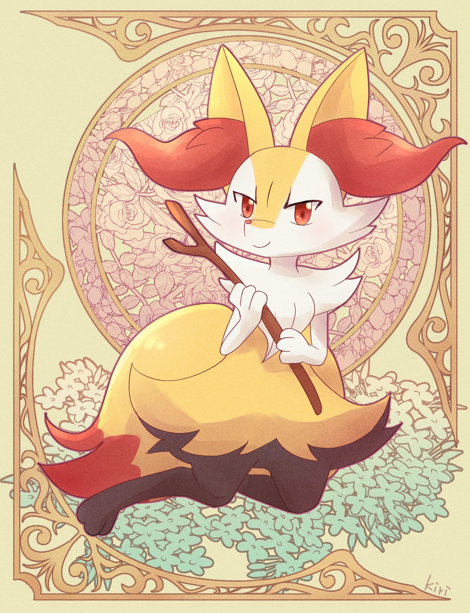 Braixen Wallpaper
