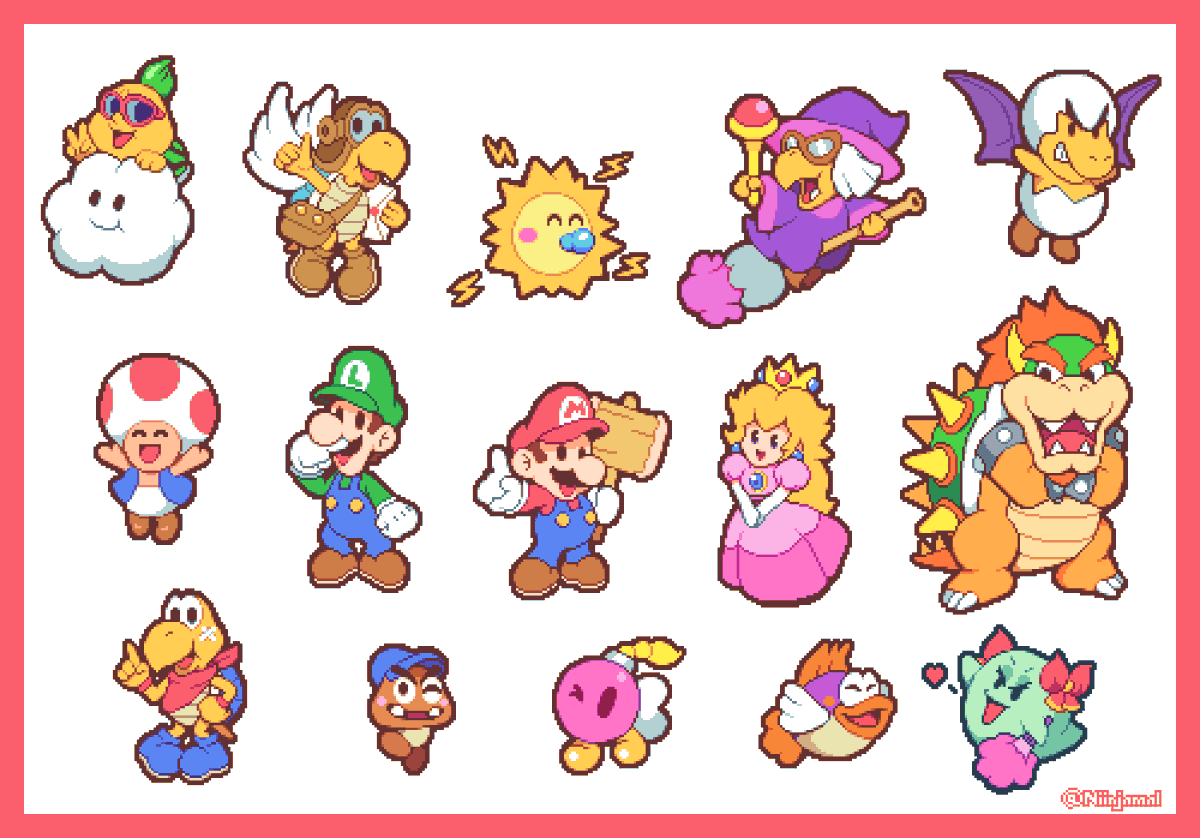 Paper Mario Characters Pictures