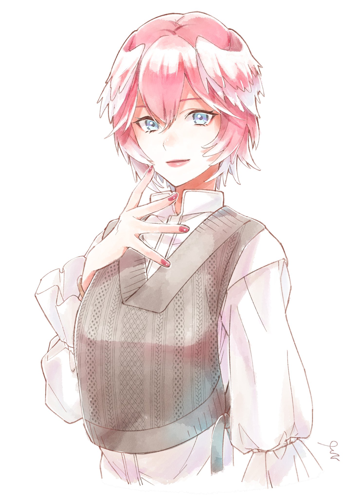 𝟏𝟔 on Twitter: "待ったかね〜？🥀 #Luillust https://t.co/IuZTxDDvth" / Twitter