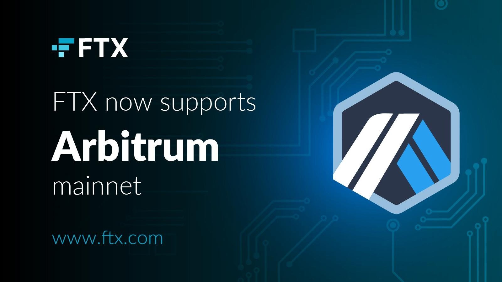 FTX on Twitter: "FTX now supports Arbitrum mainnet! @arbitrum #Arbitrum https://t.co/d85XhrlSMO ...