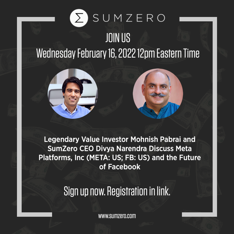 SumZero on Twitter: "Register with the link below for next week's conversation featuring ...