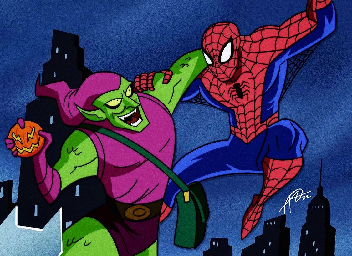 Bruce Timm Spiderman