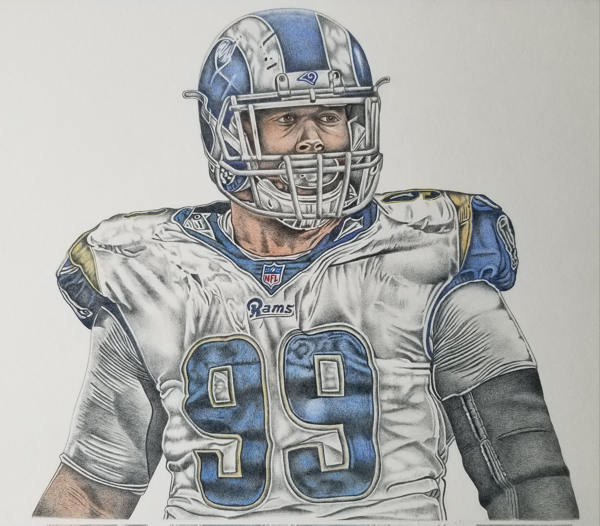 Old Drawings Of Nfl Players New Orleans Saints NFL Collectors Series