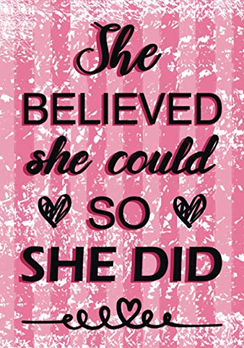 'FREE] She Believed She Could So She Did: Notebooks for Women ...