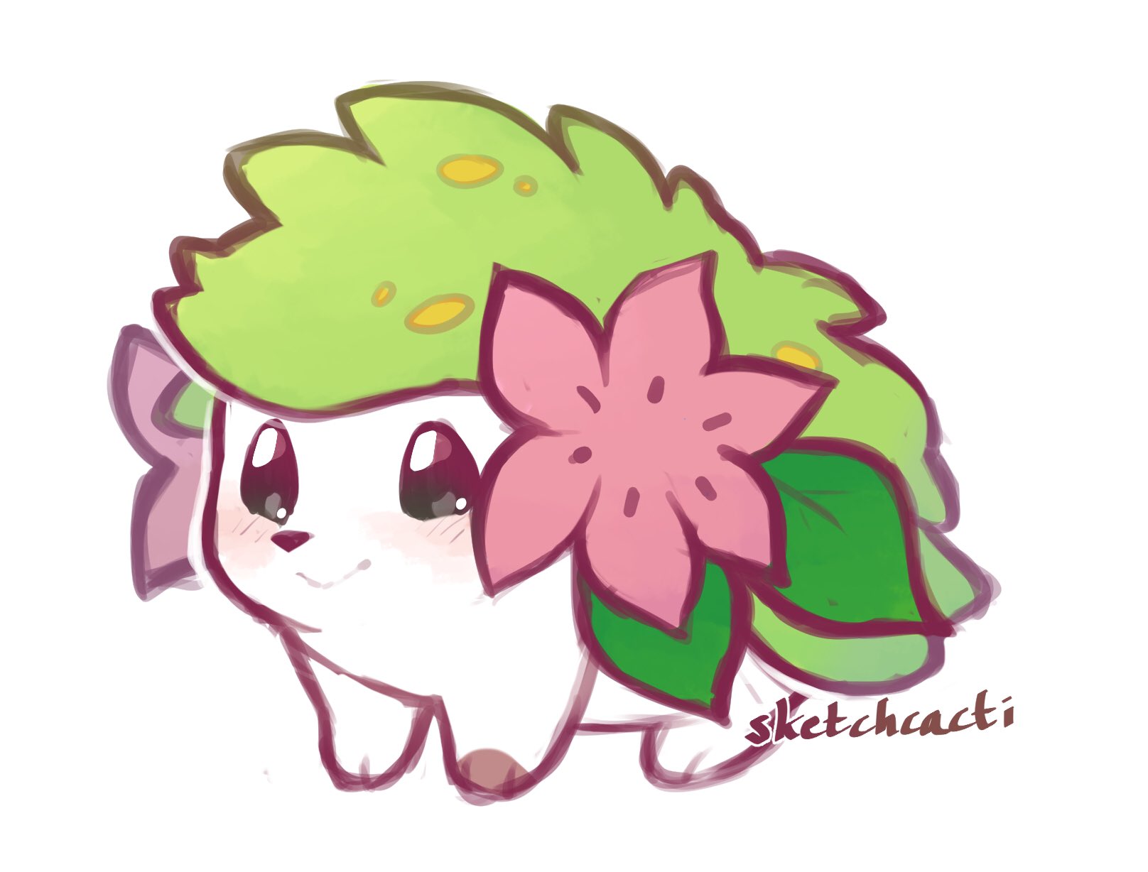Chibi Shaymin Shaymin Pokedoll | Company: Pokemon Center Set: Pokedoll