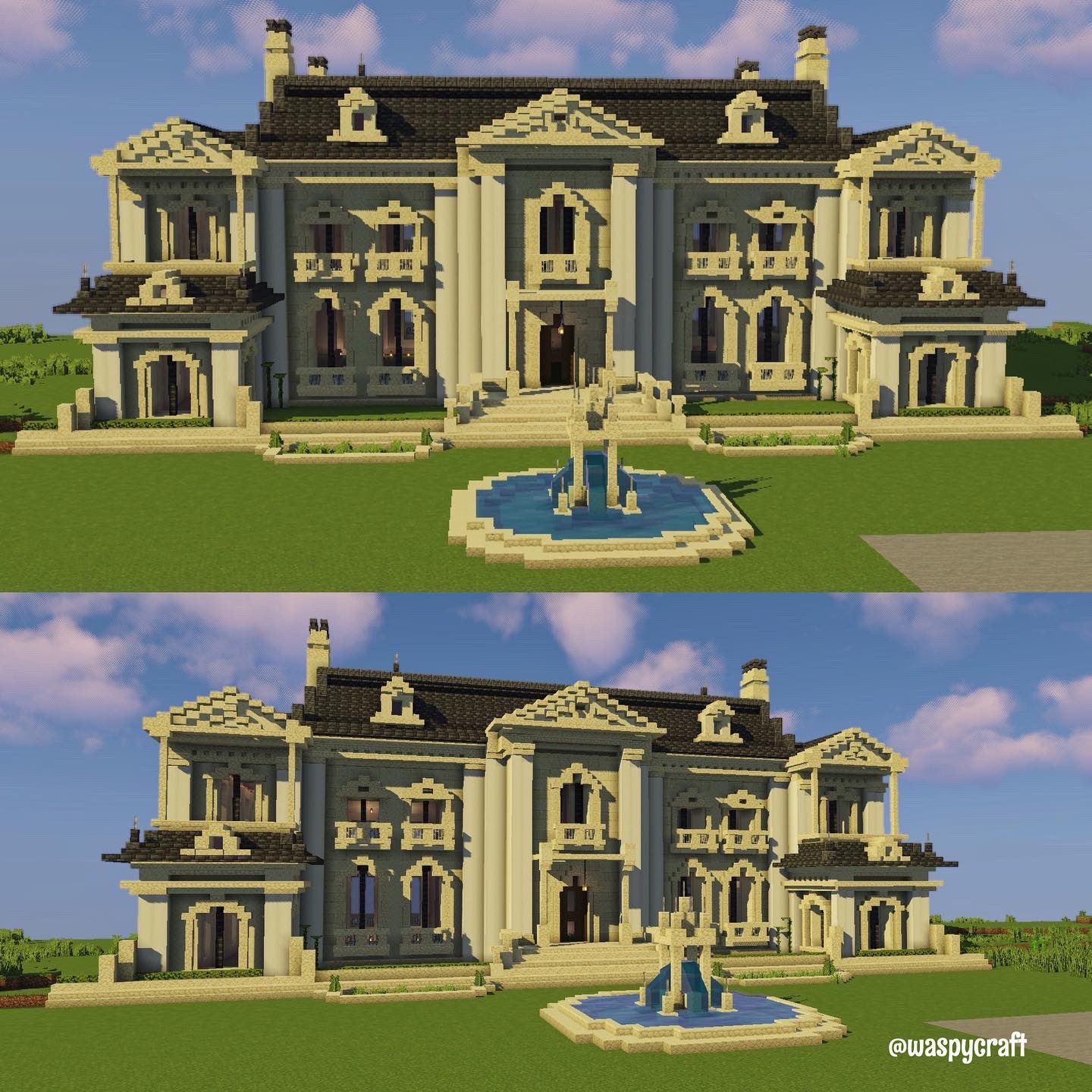 Colonial Mansion Minecraft