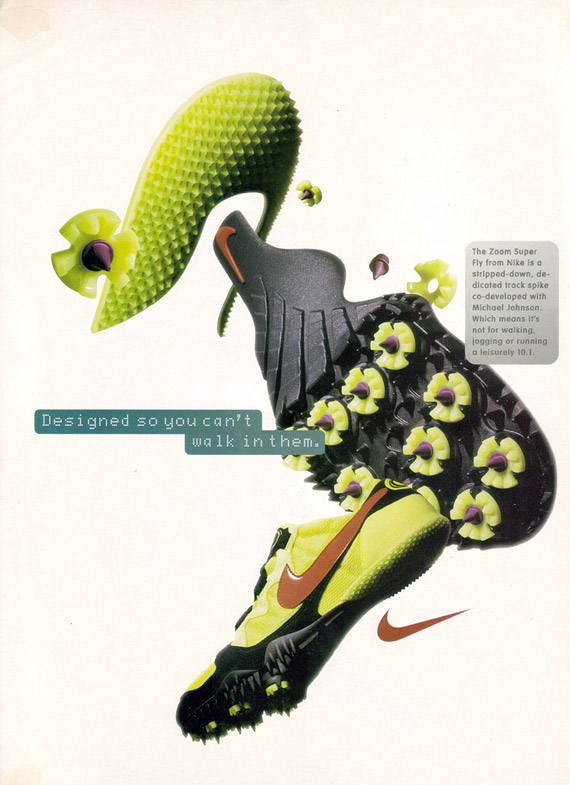 Nike Shoe Print Ads