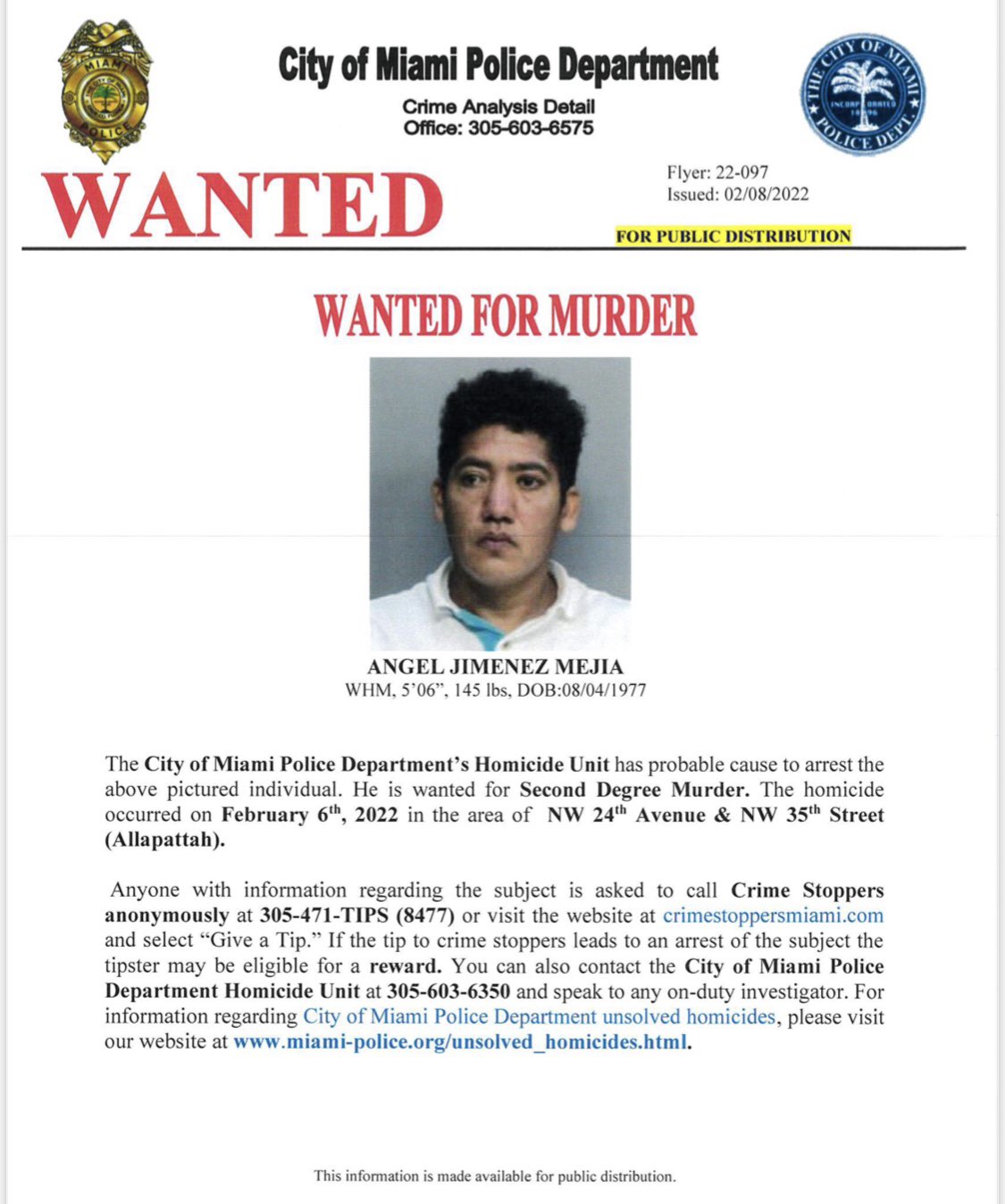 Miami Police Homicide Unit